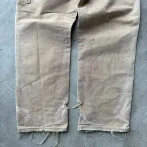 Carhartt | Pants | Carhartt Faded Brown Double Knee Work Wear Carpenter ...